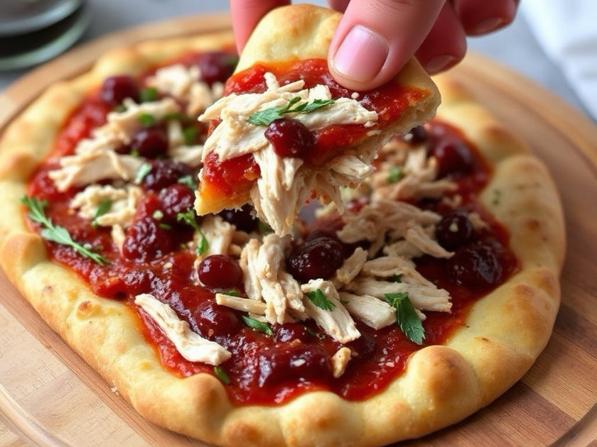 Turkey & Cranberry Marinara Flatbreads – Hidden Foods Co.